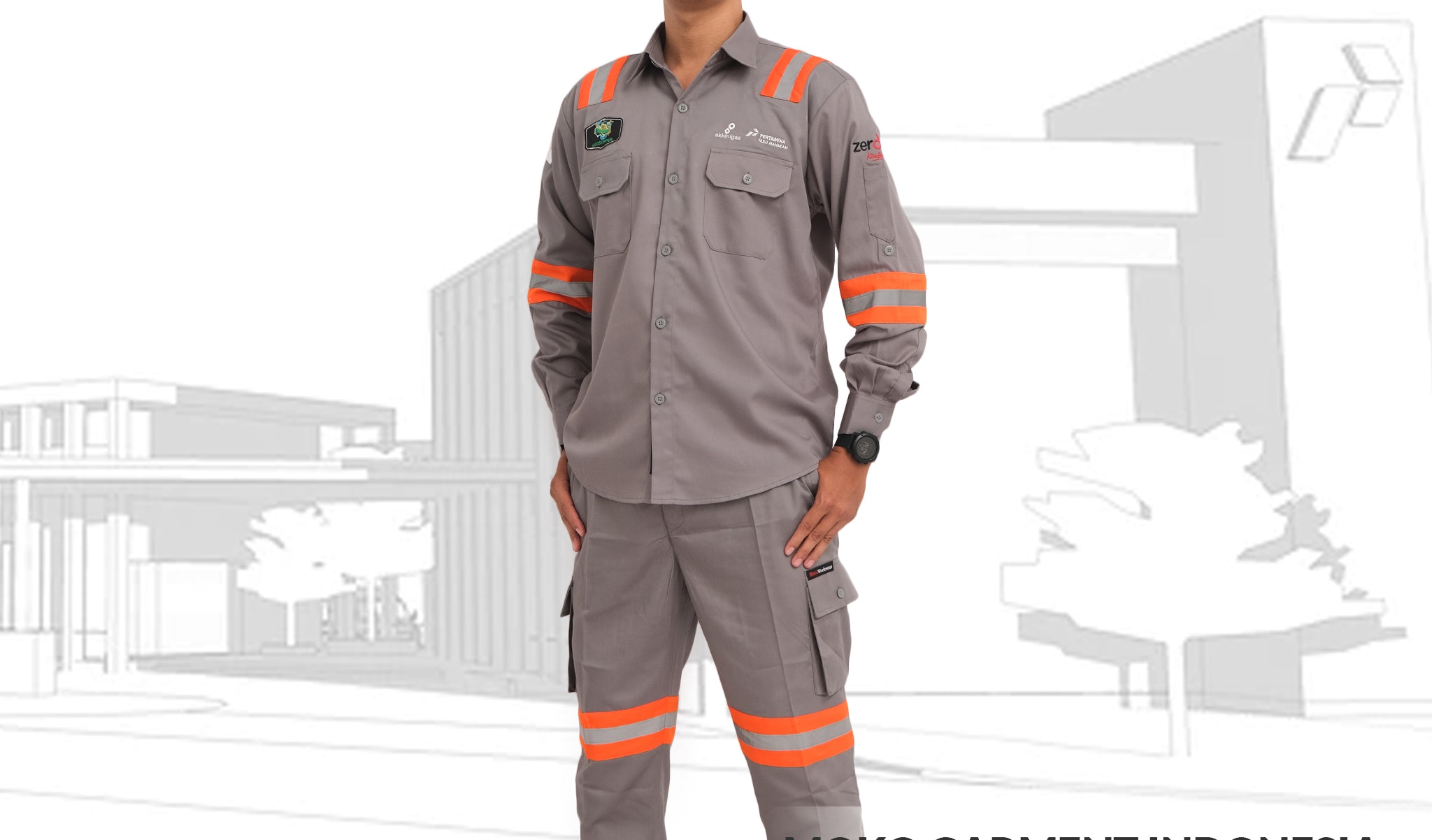 Wearpack Pertamina Custom Drill: Hemat 50% vs Nomex | Mokoworkwear